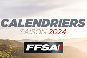 FFSA : Calendriers Saison 2024